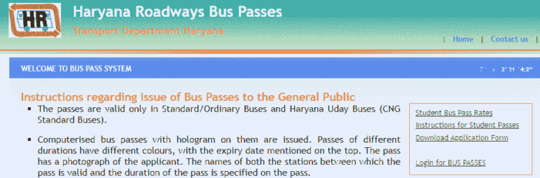Haryana Roadways Bus Pass कैसे बनवाएं?2025 में। General Pass / Student ...